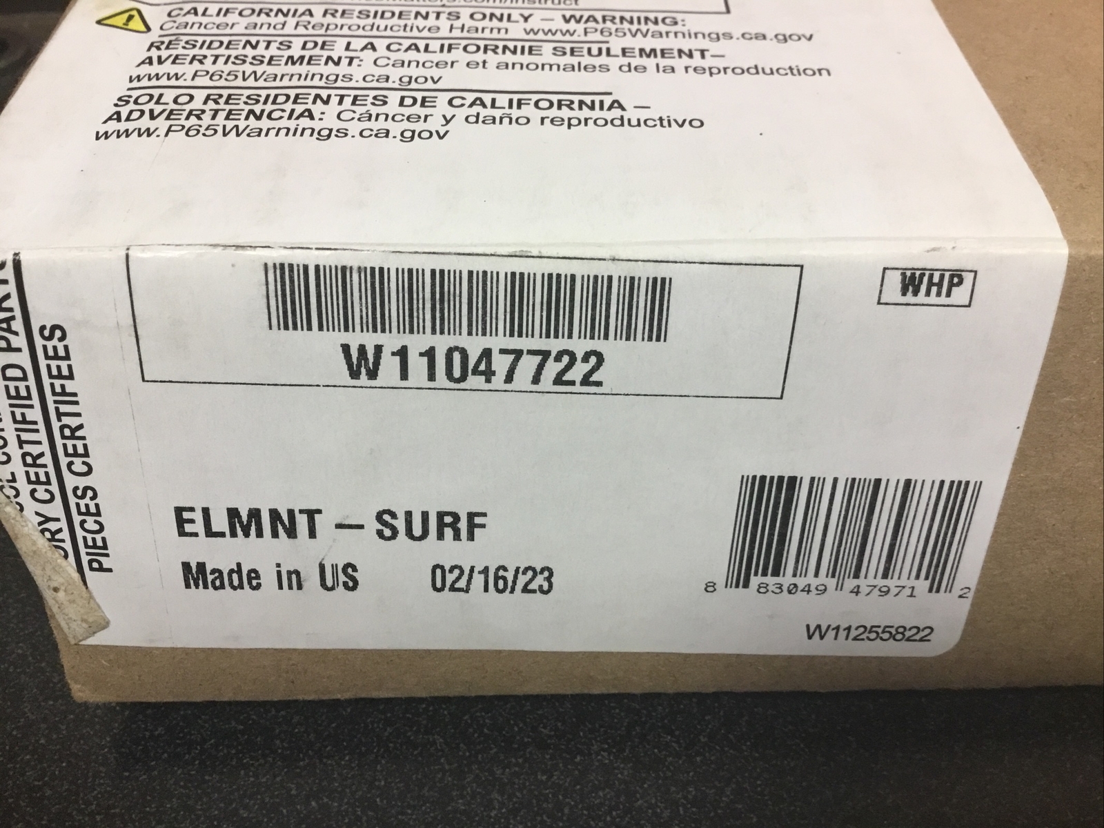 Whirlpool Range Oven Radiant Surface Element 8-in W10248262 8273992 ...