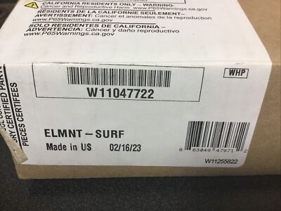 Whirlpool Range Oven Radiant Surface Element 8-in W10248262 8273992 ...