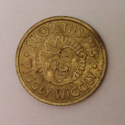 Pig Zone Piggly Wiggly Arcade Game Token 24mm | eBay