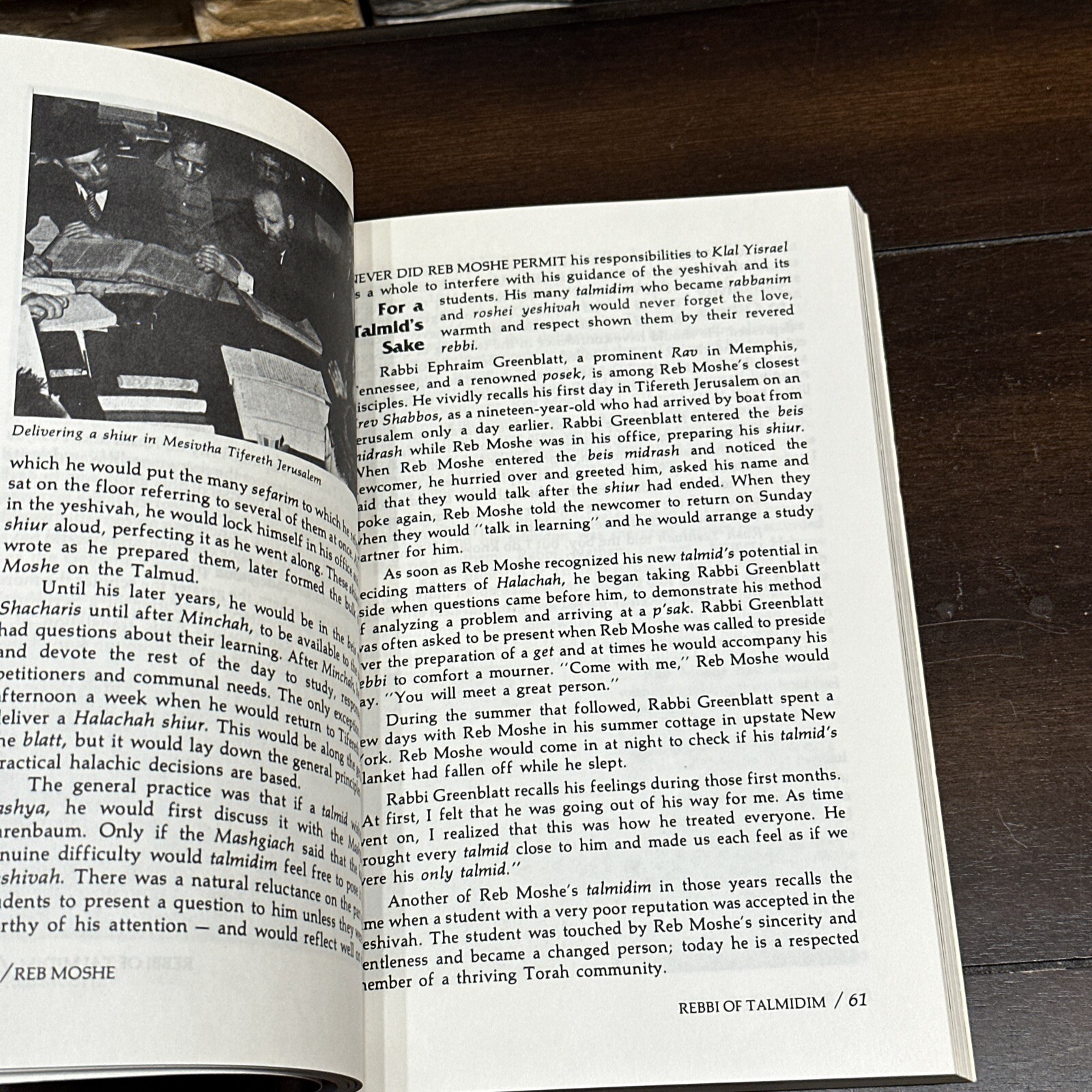 Reb Moshe: The Life And Ideals Of Hagaon Rabbi Moshe Feinstein First ...