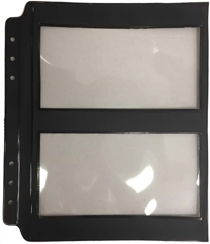 10 Graded Currency Album Pages For Small Certified PMG Graded Bills ...