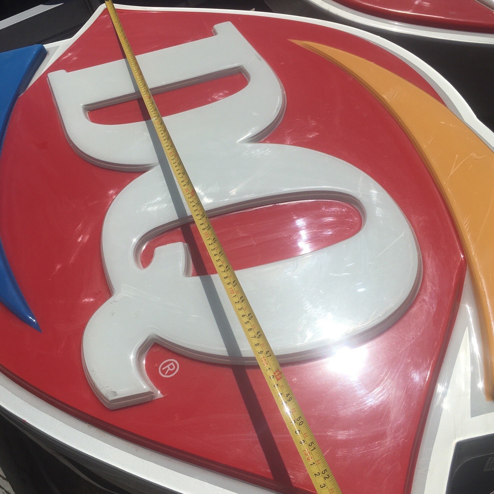 DQ Dairy Queen Outdoor Lighted Sign Converted LED Lights Used Allen ...