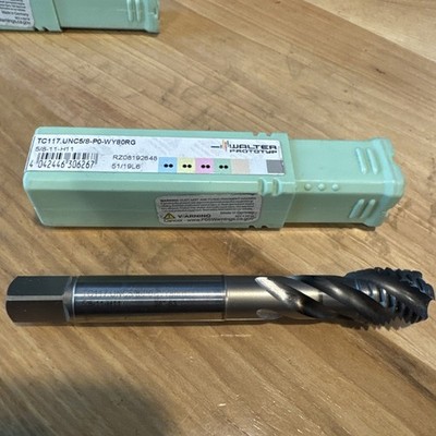 WALTER Tap with Slim Shank TC117.UNC5/8-PO-WY80RG | eBay