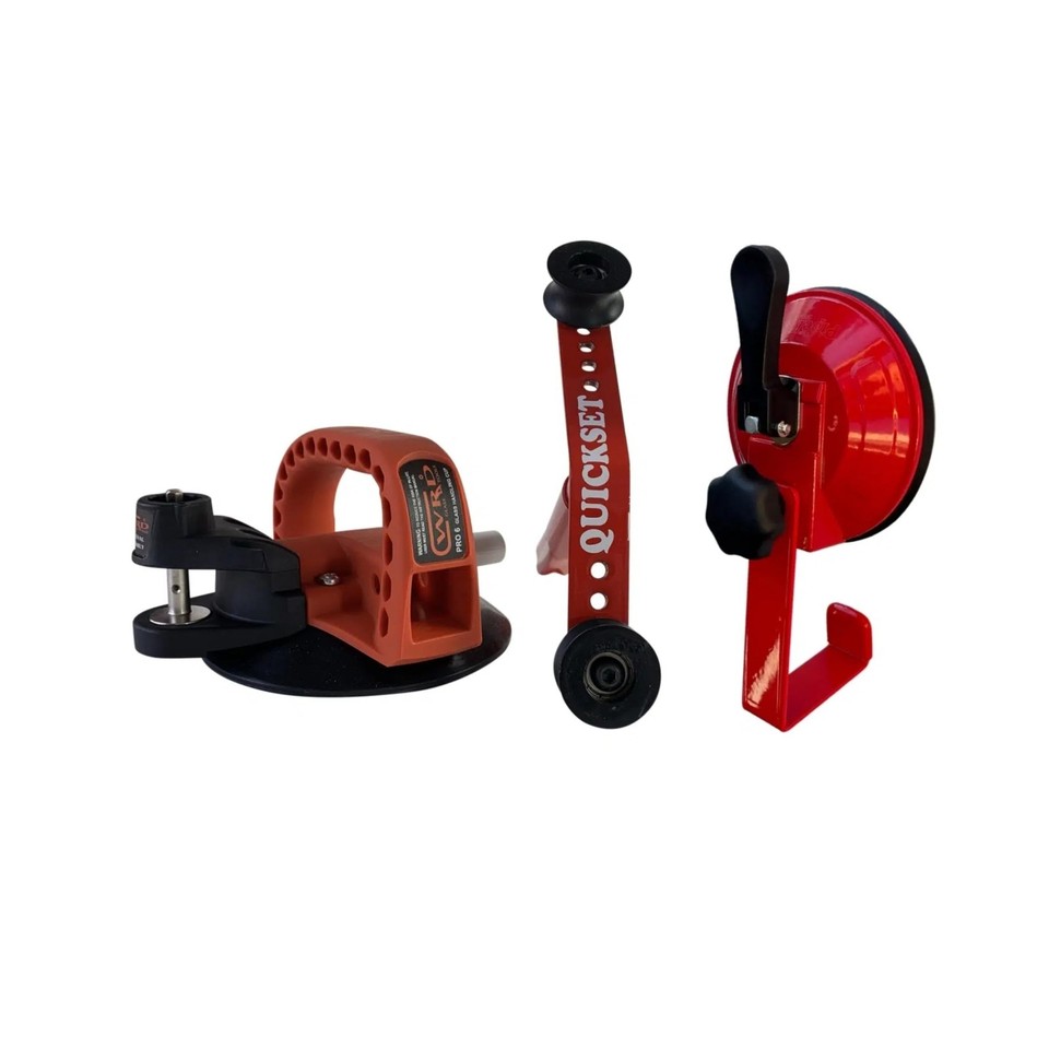 Quickset Auto Glass Installation Tool with WRD Cups - Lightweight, Easy ...