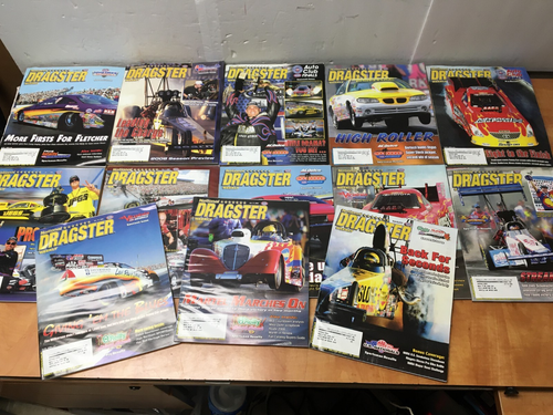 NHRA National Dragster Weekly Magazine Lot of 13 2008 Assorted Issues | eBay