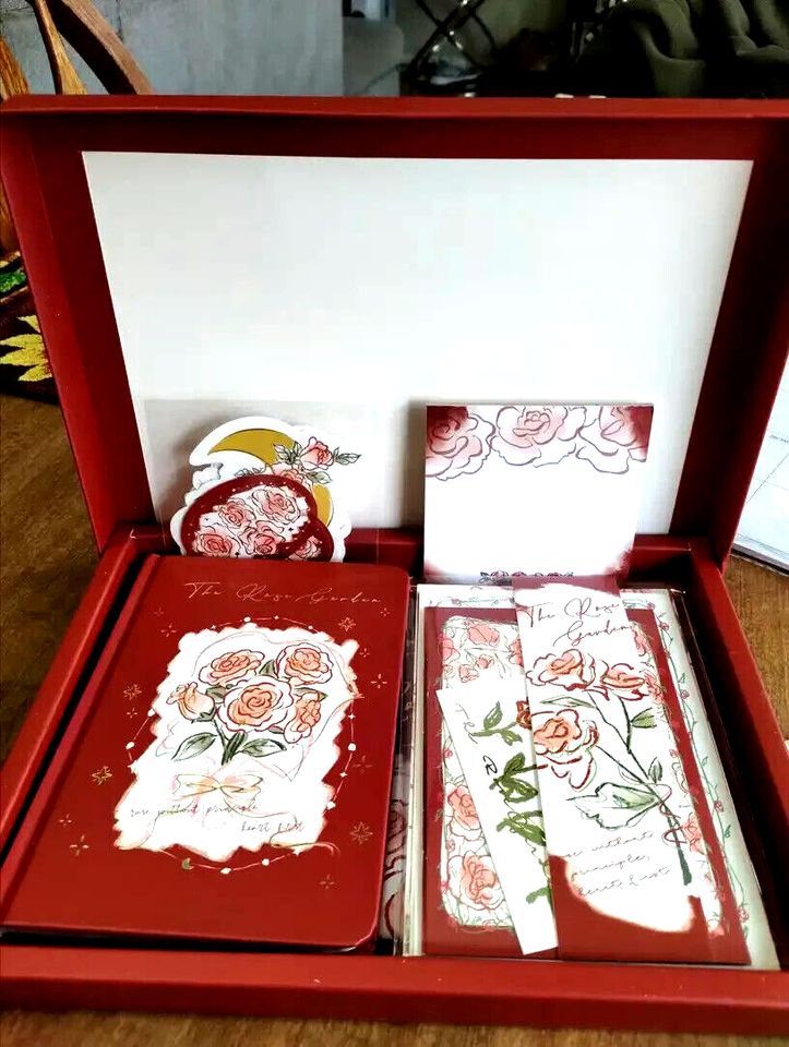 Stationary Set Notebook Gift Box Brand New In Box Beginners Stationary ...