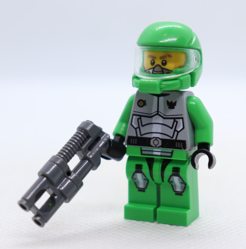Chuck Stonebreaker 70706 Galaxy Squad Green Suit Space LEGO® Minifigure ...