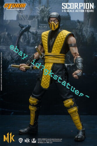 Storm Toys Mortal Kombat Scorpion Action Figure Model In Stock In Box 1 ...