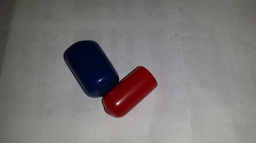 Vinyl caps for masking studs or bolts powder coating painting, plating ...
