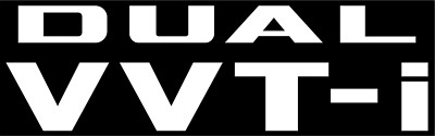 DUAL VVTI vinyl Sticker Decals - SET of 2 | eBay