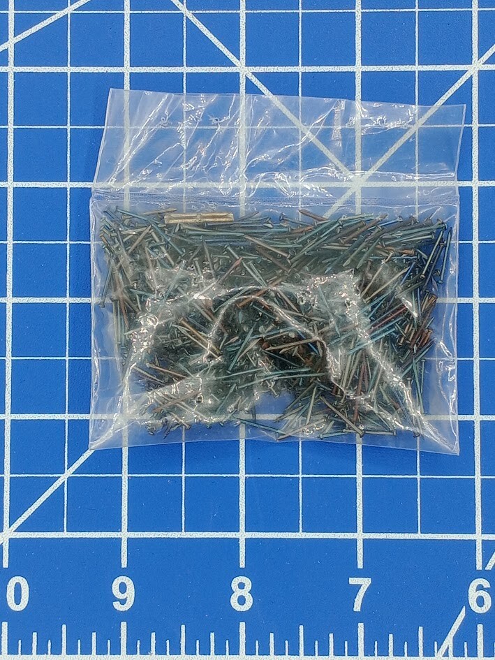 Assorted Railroad Track Nails, Spikes, 1.8 Ounces, R.R., S O N HO Scale ...