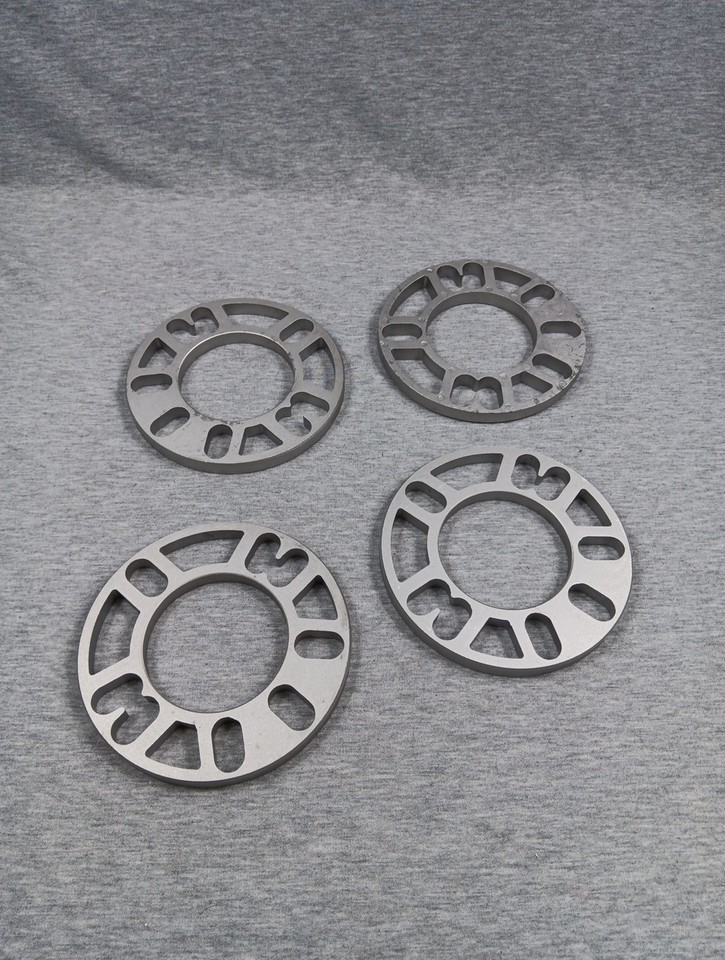 5mm Universal Wheel Spacers, 4 Pcs Universal Wheel Adapters for Most 4 ...