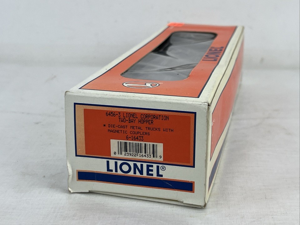 NEW In BOX 6-16433 Lionel 6456-3 Lionel Corporation Two Bay Hopper | eBay