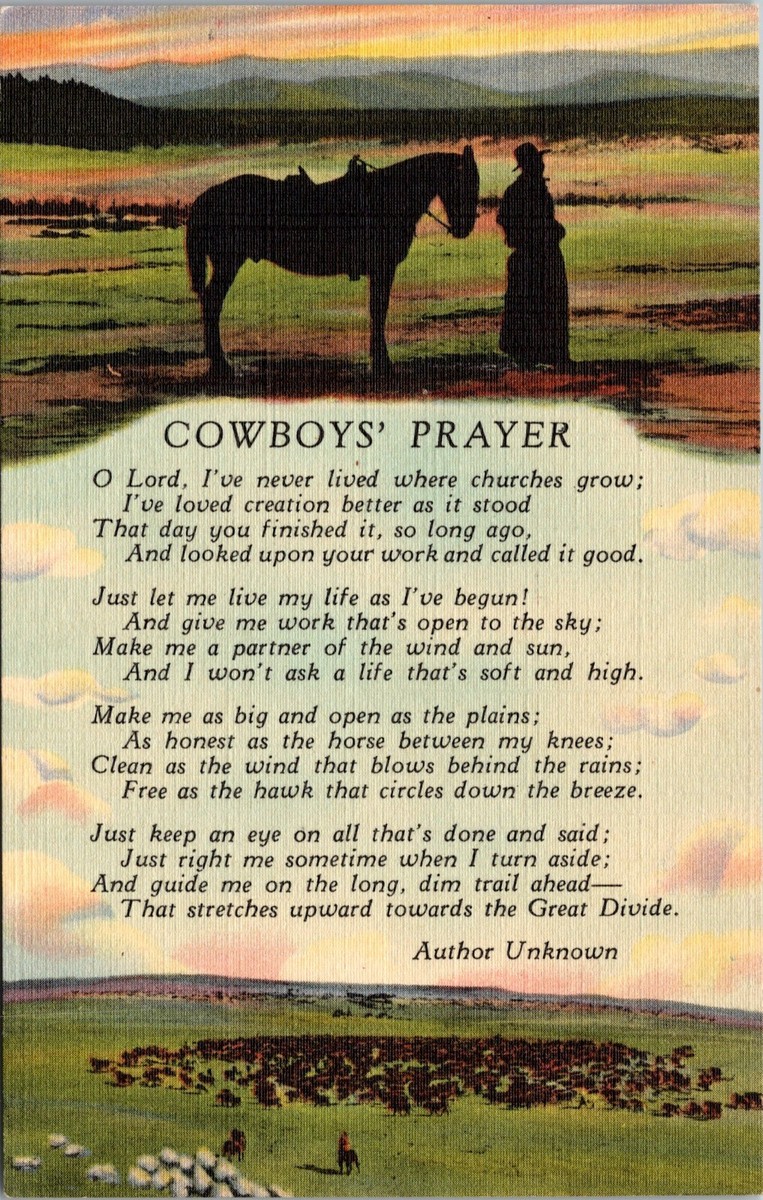 Poems About Rodeo Cowboy Poetry — Gilbreath Memorial Library