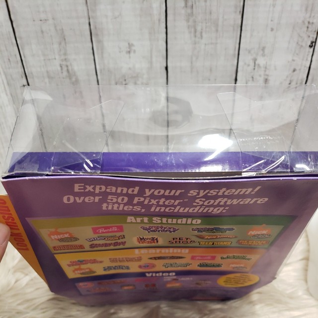 Vintage 2005 Fisher Pixter Multi Media Handheld System H4651 4 Games ...