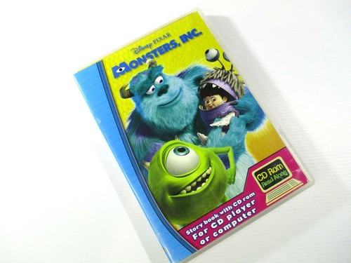 Disney Monsters, Inc. Cd Rom Read Along with Book.2001 Walt Disney ...