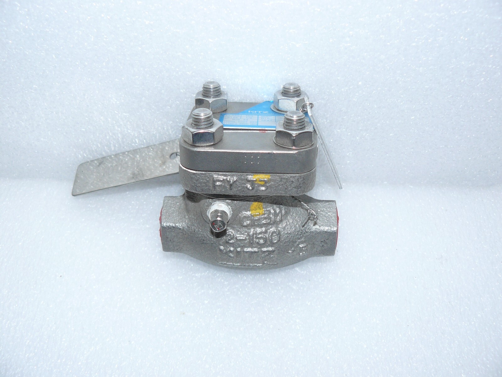 Kitz AW150UOM Gate Valve SS Class 150 CF3M Body 1/2" B16.34 170PSI ...