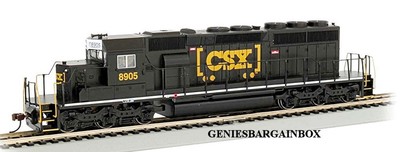 HO Scale CSX SD40-2 Factory DCC Equipped Locomotive New BACHMANN 60917 ...