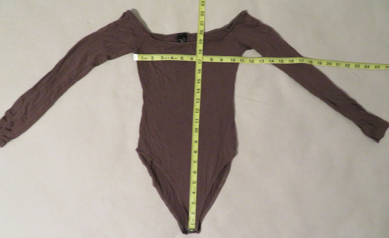 Women's Semi Sheer Shoulderless Bodysuit XS | eBay