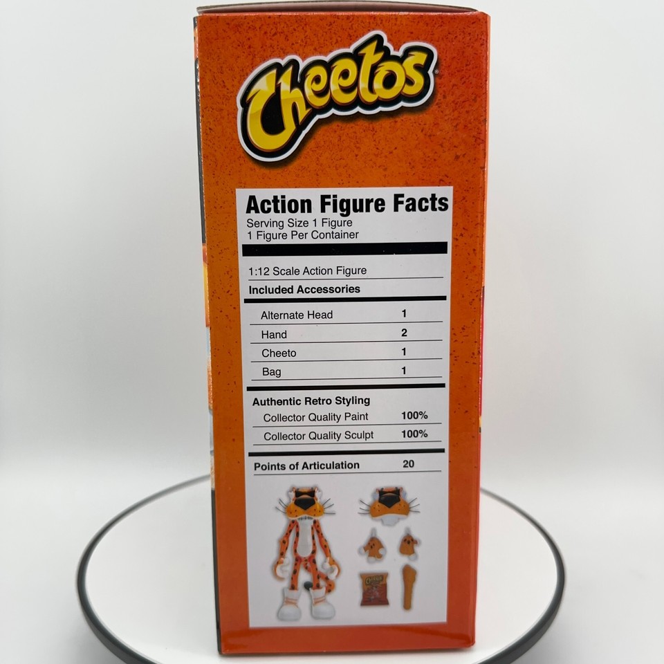 Cheetos Chester Cheetah 5.5" Figure Accessories and Alternate Head and ...