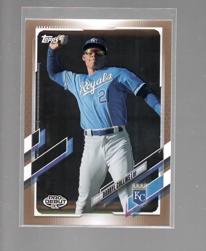 DARRYL COLLINS 2021 TOPPS PRO DEBUT GOLD CARD #PD-98 /50 | eBay