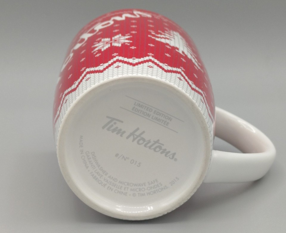 TIM HORTONS COFFEE MUG 16 OZ LIMITED EDITION #015 | eBay