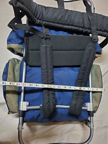 Vintage JANSPORT External Aluminium Frame Hiking Backpack Pack Camping ...