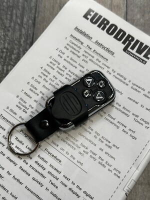 Garage Door Roller Shutter Remote Control Fob DRS / Eurodrive receiver ...