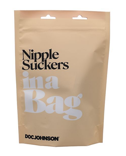 Doc Johnson Nipple Suckers In A Bag Strong Suction & Easy Release ...