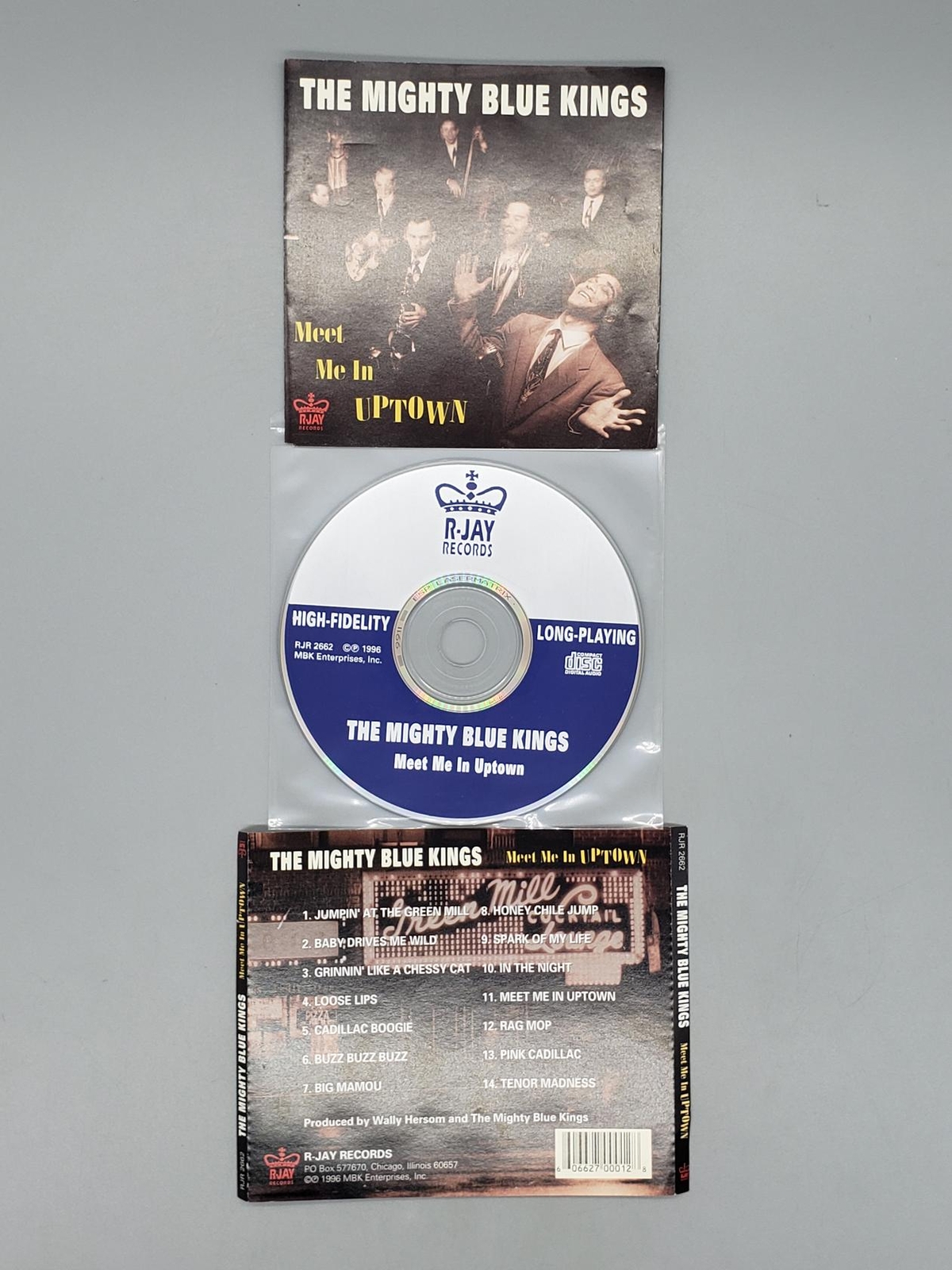 Meet Me In Uptown by The Mighty Blue Kings (CD) No Case No Tracking ...