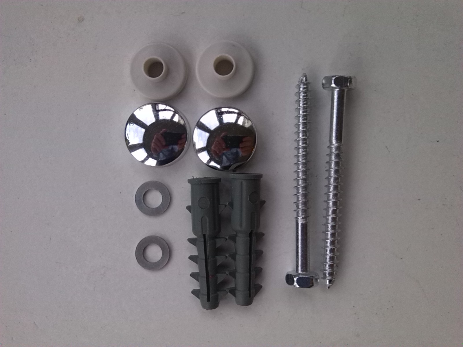 WC PAN FIXING SCREWS KIT STRAIGHT OR ANGLED | eBay UK