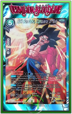 SS4 Son Goku, Conqueror of Evil - BT11-126 SR FOIL - RE - 2nd ED - EN - NM/M | eBay