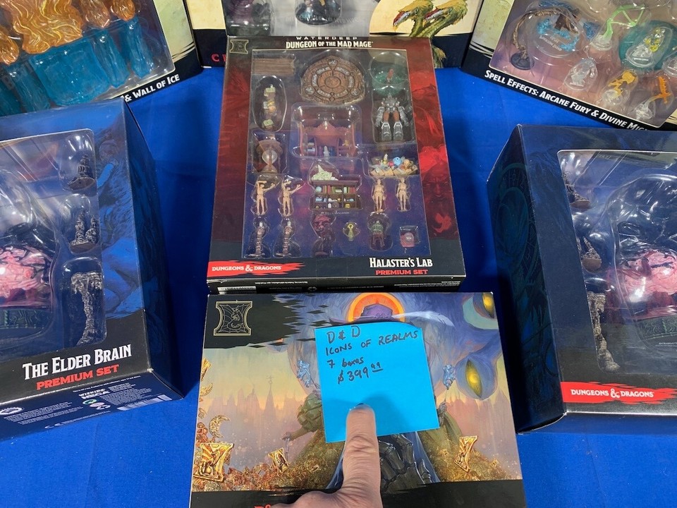 ADVANCED DUNGEONS & DRAGONS ICONS OF THE REALM FIGURES SETS ETC - FREE ...