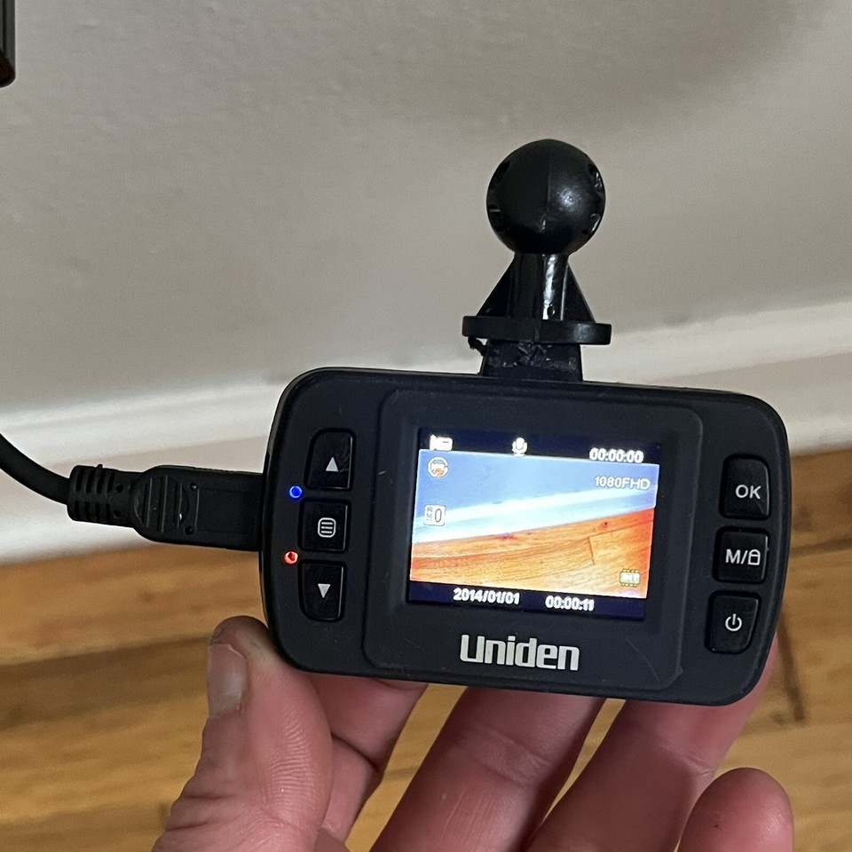 Uniden DCAM Dash Cam 1080P HD Night Vision Dash Camera 120 Degree ...