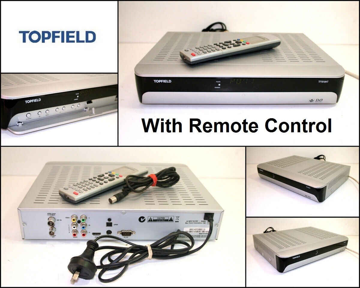 Topfield TF7010HT DVB HDMI Digital Set Top Box With Remote Tagged and ...
