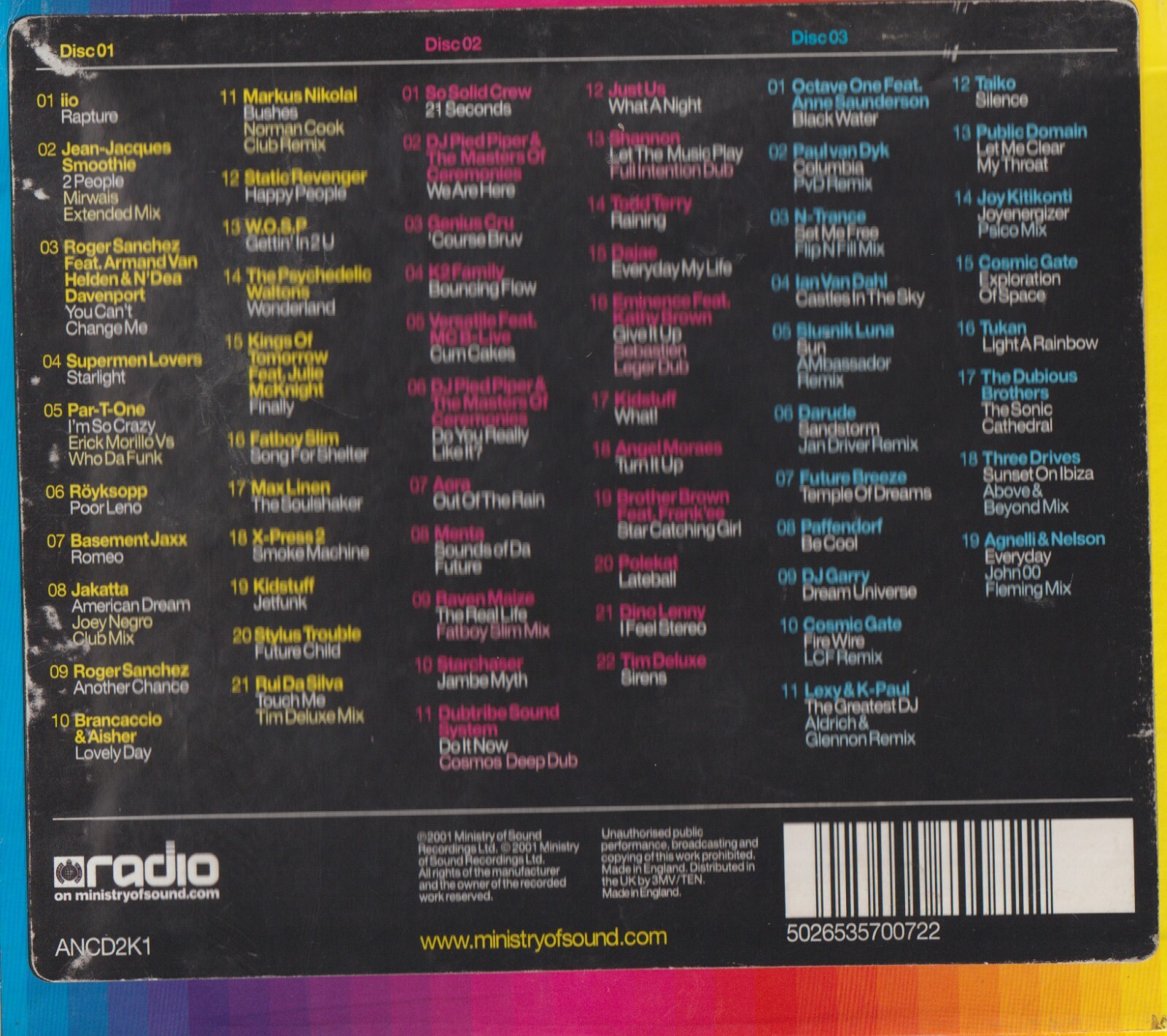 Ministry of Sound: Annual 2004 [Limited Edition Box Set] by Various ...