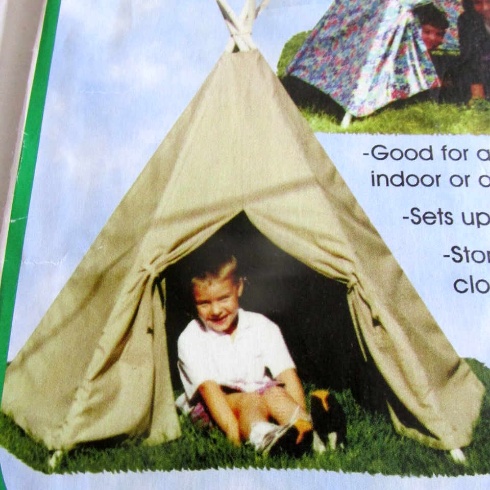 Terrific Teepees Sewing Pattern by Sew Baby Play Tent Easy to Make DIY ...