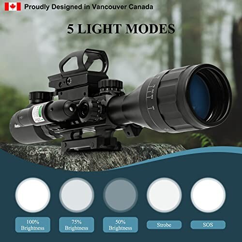 Fetch Falcon Rifle Scope 4-16X50 Combo Rifle Scopes | eBay