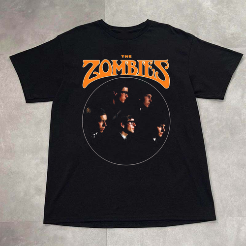 Rare The Zombies Band Black 100% Cotton All Size T Shirt | eBay