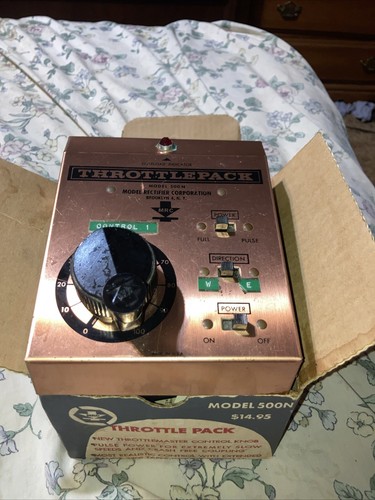 Gauge Train Throttle Pack 500N Model Train Control Power Pack/Hobby ...