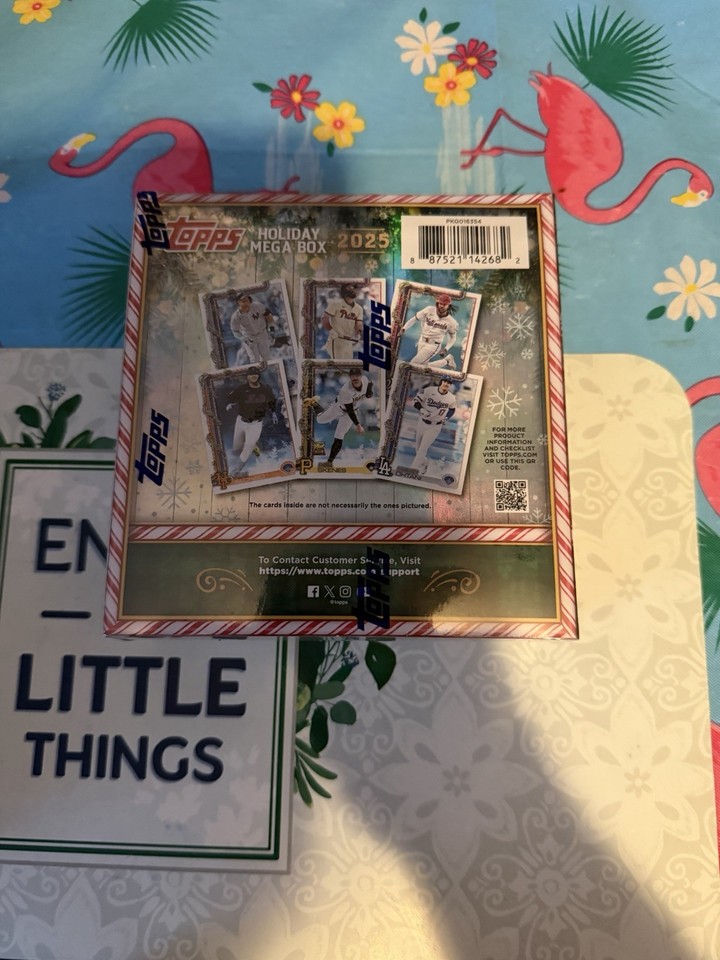 2025 Topps Holiday Baseball Factory Sealed Mega Box!!! | eBay