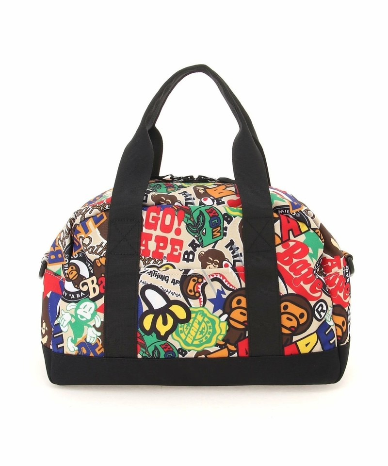 A BATHING APE BAPE MILO ASSORTED SHOULDER BAG H8.7×W15.4×D5.9 JAPAN ...