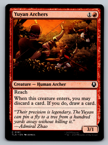 Yuyan Archers C 0161 Avatar: The Last Airbender Regular | eBay