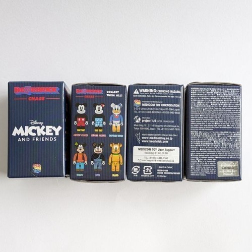 Bear Brick CHASE Mickey Friends Goofy GOOFY BE@RBRICK CHASE MICKEY MOU ...