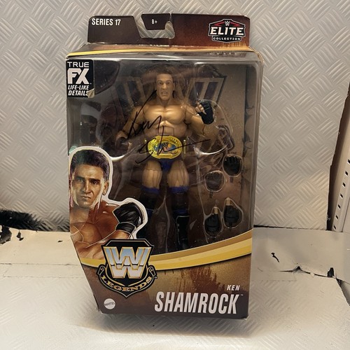 Ken Shamrock Signed Autographed Chase Figure WWE WWF | eBay