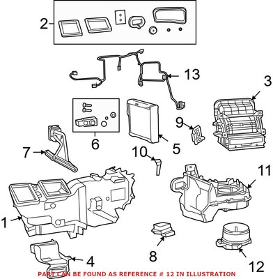 Mopar NEW HVAC Blower Motor With Fan Wheel For Dodge Ram 1500-5500 11 ...