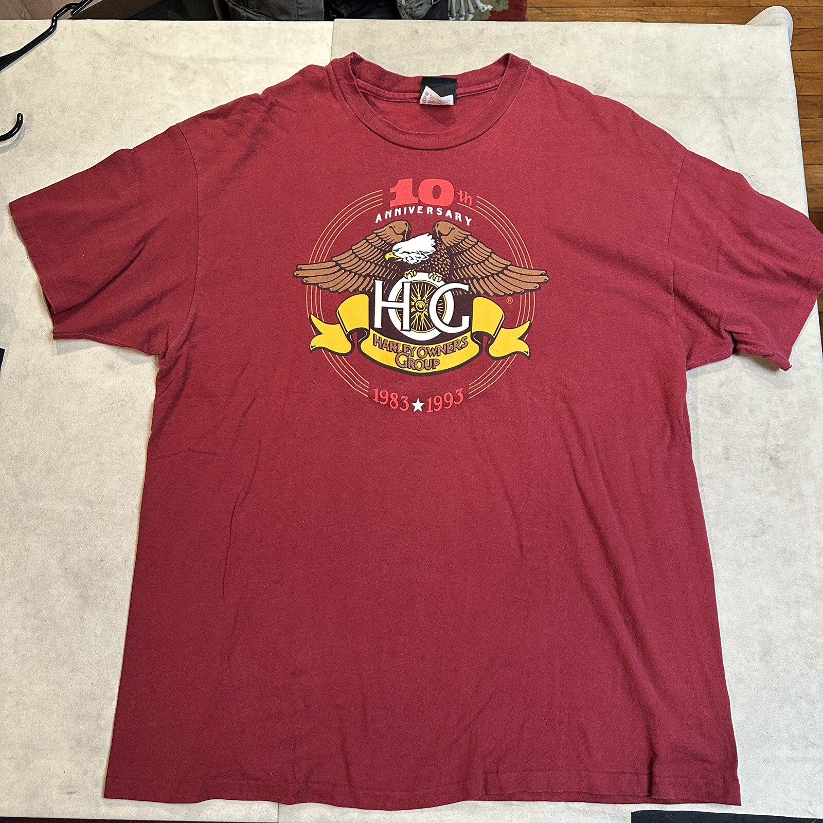vintage 1993 HOG members Harley Davidson vintage t-sh… - Gem