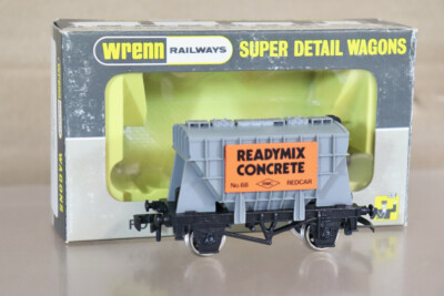 WRENN W5092 HORNBY DUBLO READYMIX CONCRETE REDCAR PRESFLO HOPPER WAGON ...