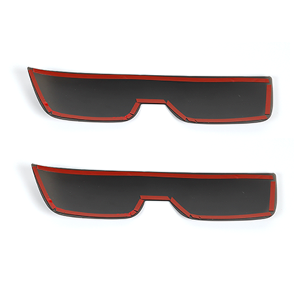 Smoked Tail Light Cover Rear Light Guard Trim For Chevrolet Camaro ...