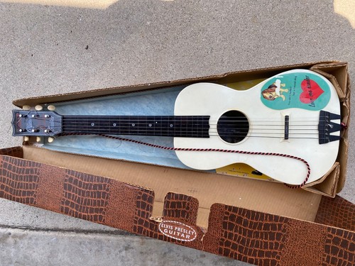 RARE 1956 ELVIS PRESLEY ENEMEE TOY GUITAR | eBay